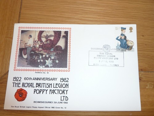 1922-1982 The Royal British Legion Poppy Factory 60 years Official ...