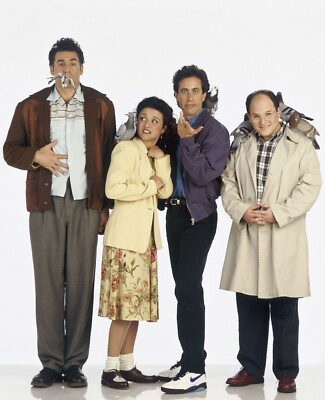 Jerry Seinfeld Pigeons Julia Louis-Dreyfus Michael Richards 8x10 Glossy ...