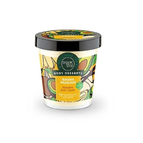 Organic Shop Körpercreme Bio-Banane, 450 ml, Intensive Pflege ...