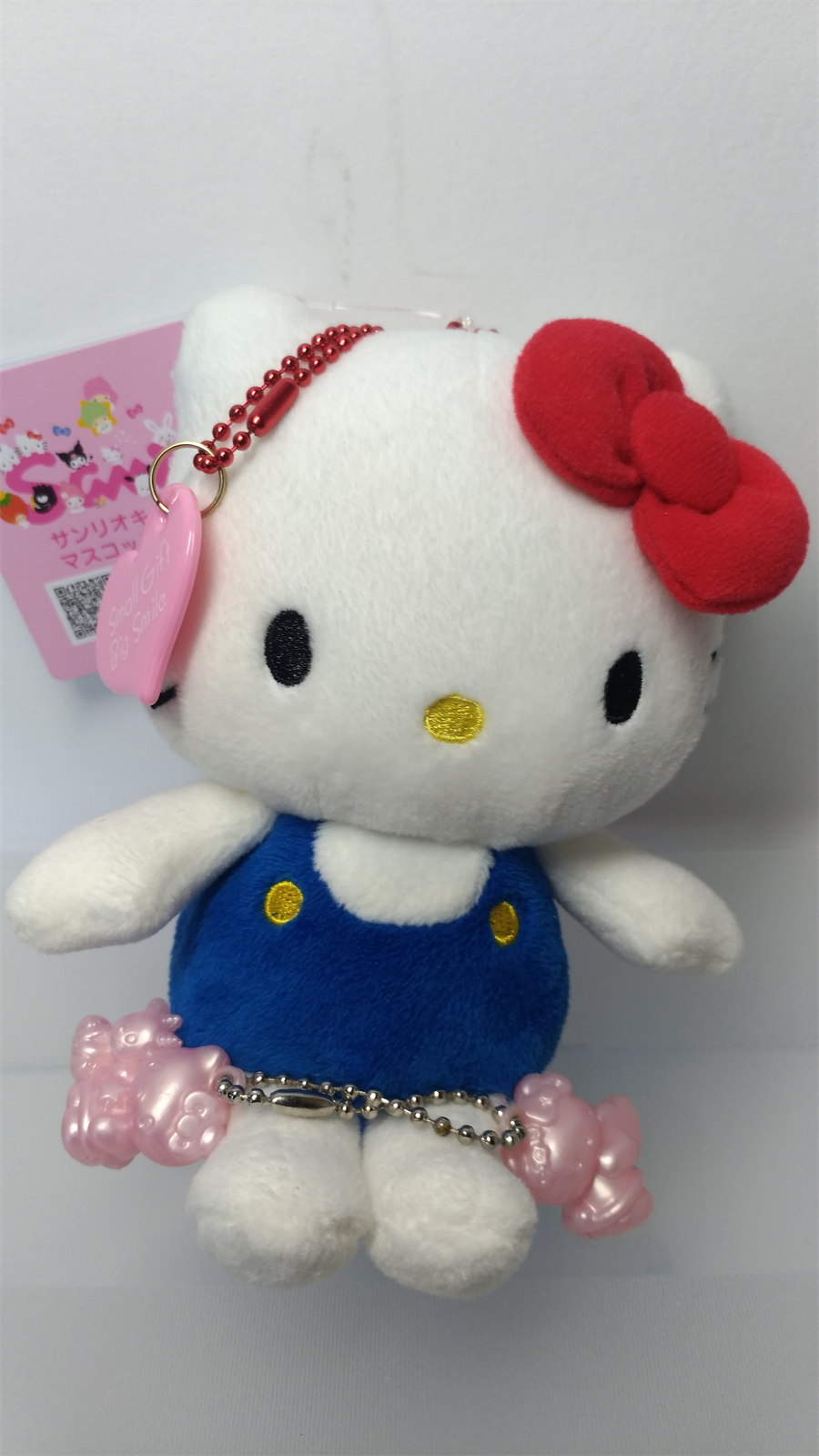 Hello Kitty Kawaii Plush Doll H- 5in ＆ Pink Small 2 Doll Sanrio Japan ...