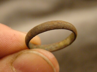 DUG CIVIL WAR ERA WEDDING BAND- FOUND NEAR THE ANTIETAM MD BATTLEFIELD ...