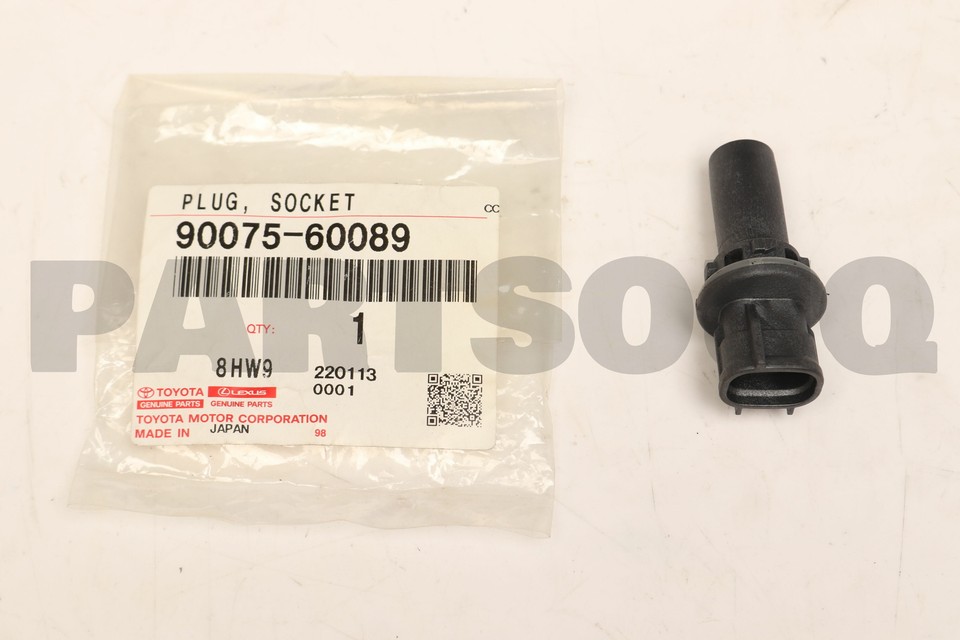 9007560089 Genuine Toyota PLUG SOCKET 90075-60089 | eBay