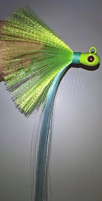 3 Pack Cobia Tarpon Striper Snook Flare 9/0 HEAVY DUTY HOOK JIGS 1.5 2 ...