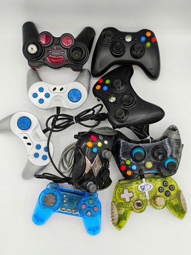 Microsoft xbox Controller Sega Drone Lot of 9 untested controllers | eBay