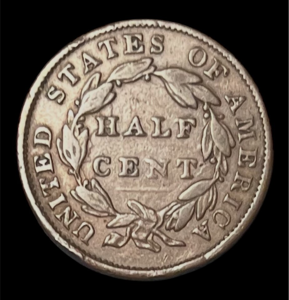 1834 Classic Head Half Cent US 1/2C | eBay