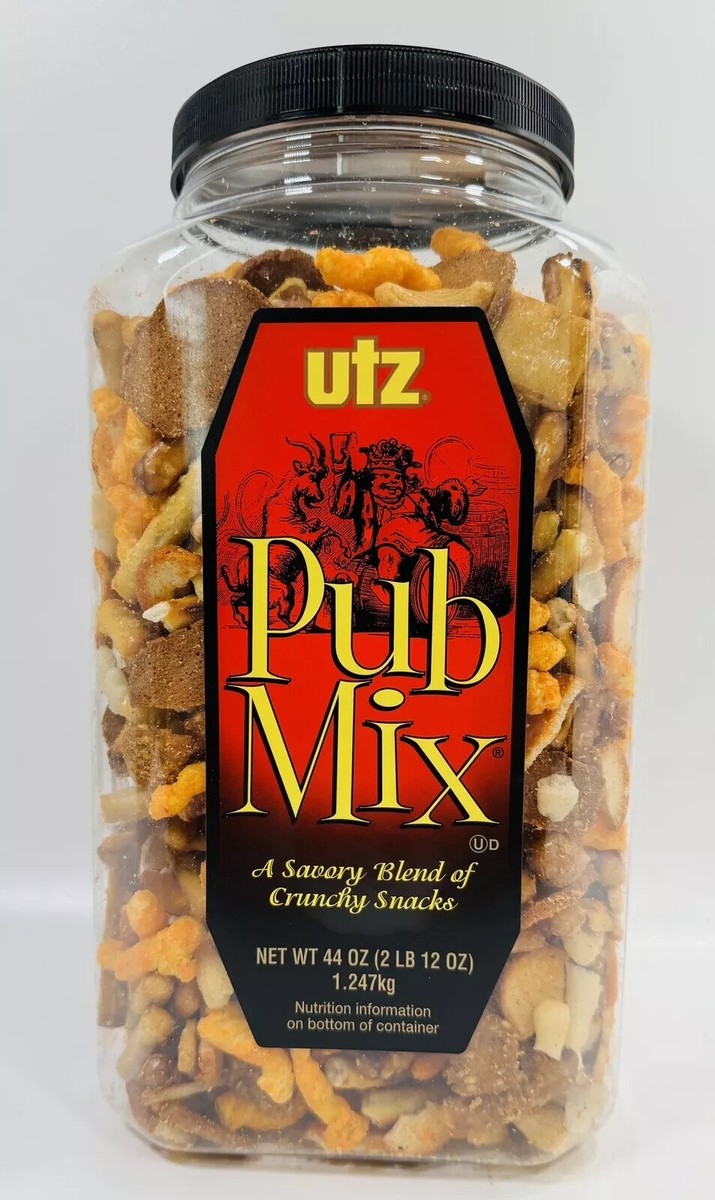 Utz Pub Mix Utz Pub Mix 44 Ounce Barrel Savory Snack Mix