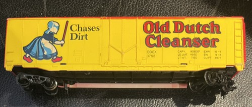 HO Tyco Old Dutch Cleaner Chases ODCX #3752 Box Car 607440 | eBay