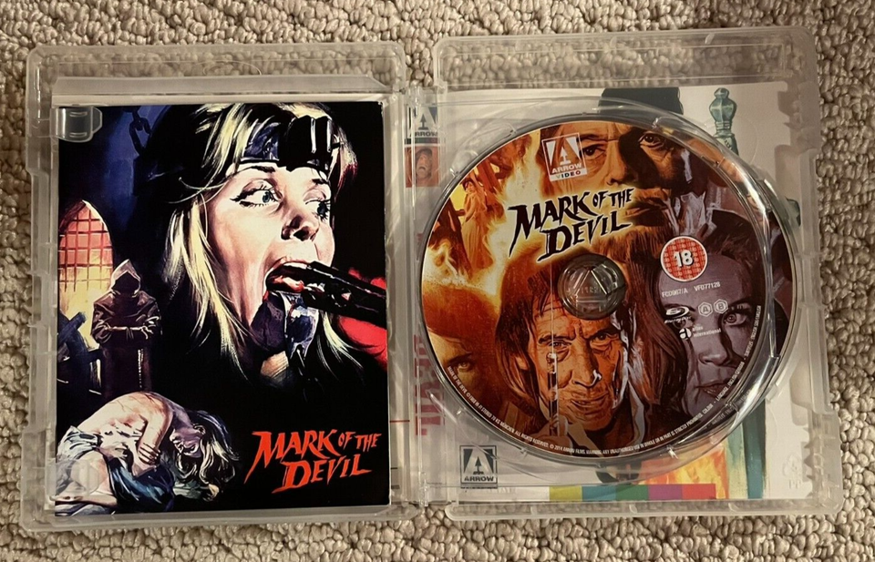 Mark of the Devil (BluRay/DVD) Arrow Video - Region A&B UK Import - Eng/Ger | eBay