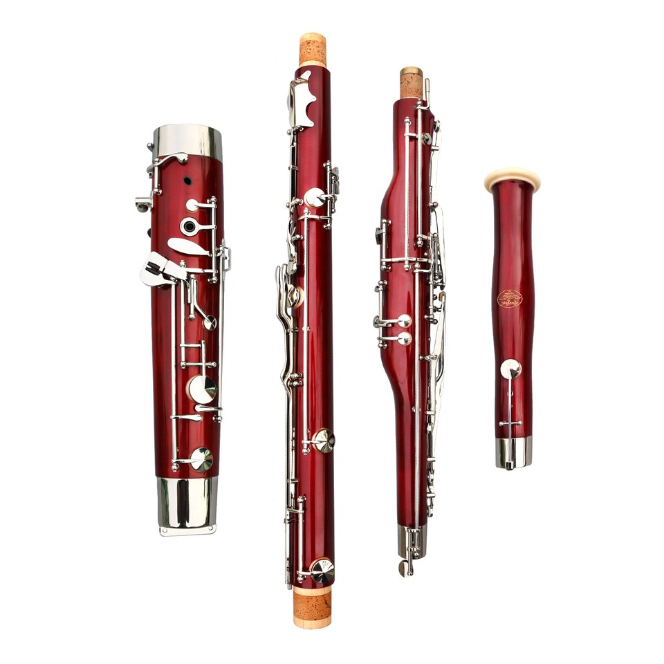 New Maple wood Bassoon C tone 26 keys With Free Bassoon Case Bassoon ...