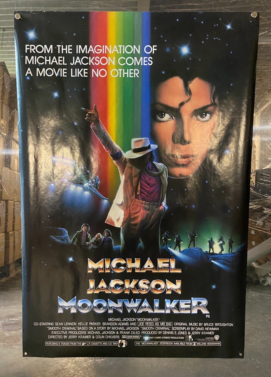Manifesto Del Film Michael Jackson Moonwalker