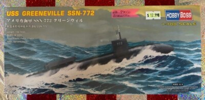 Hobby Boss Model #87016: USS Greeneville SSN-772, 1/700 Scale: Sealed ...