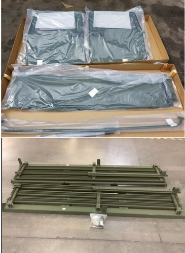 M998 HMMWV Humvee 2 MAN SOFT TOP KIT Green 57K0112 + Troop Kit | eBay