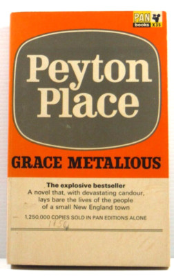 Peyton Place Fiction by Grace Metalious 1965 Pan Vintage book Small ...