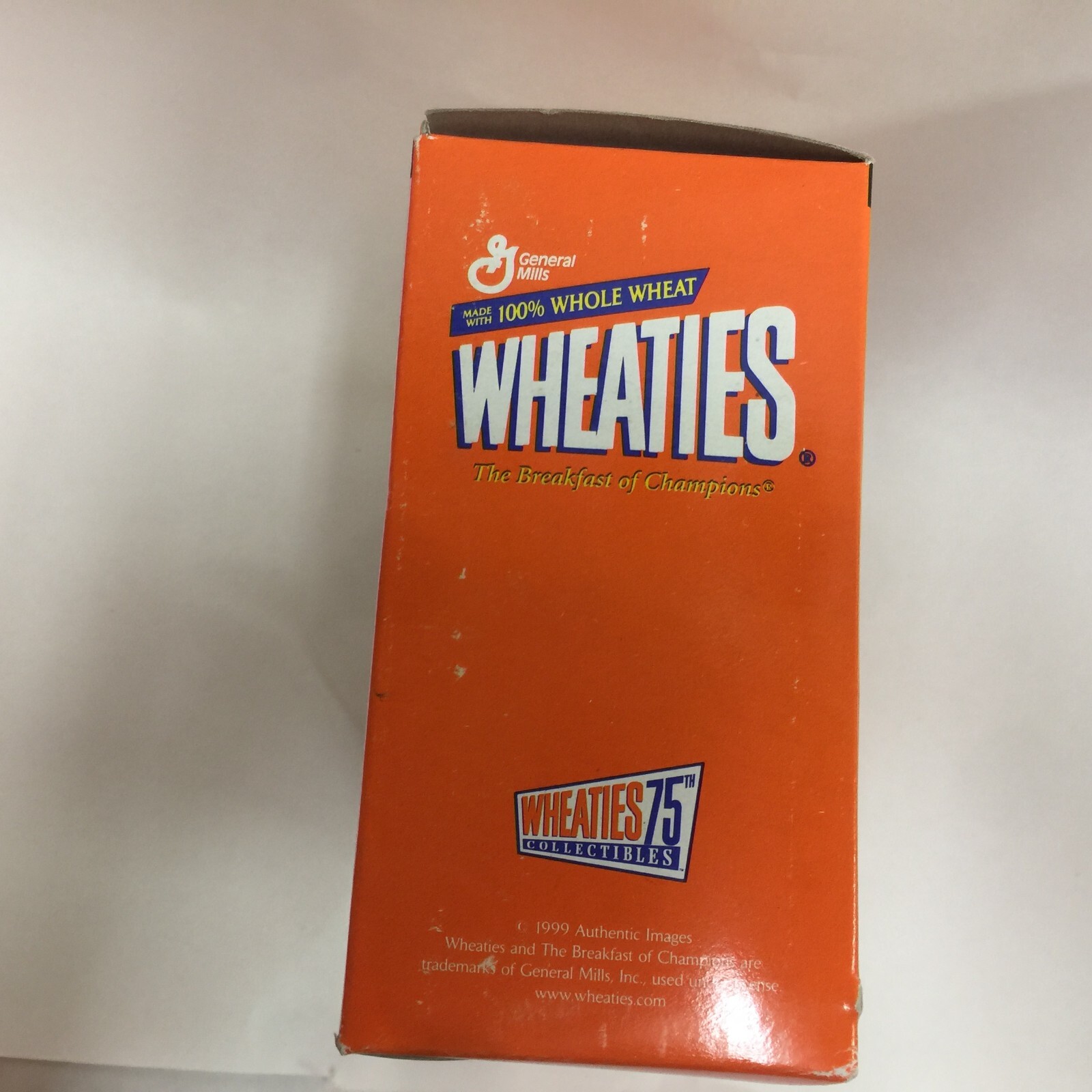 Wheaties Mini Cereal Box Collectible 24K Gold Signature 75 Years 1980 ...