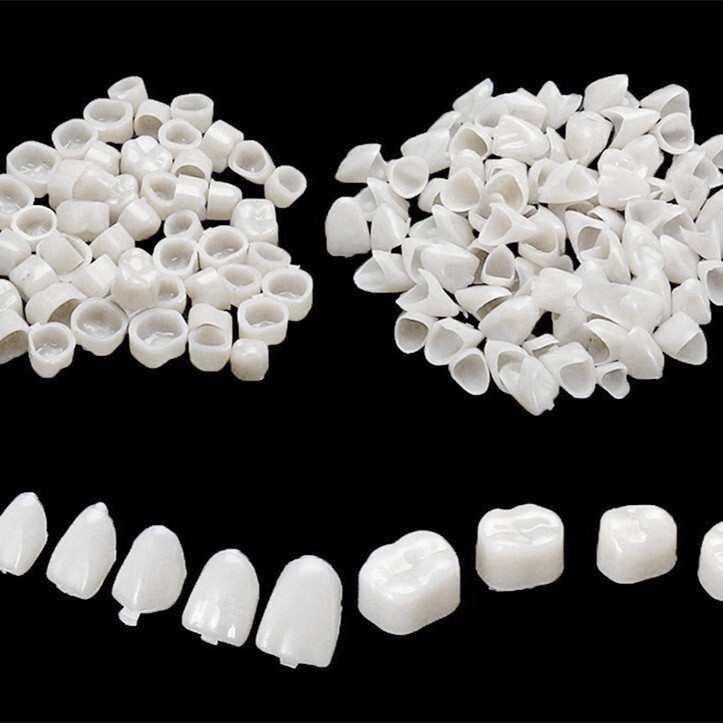 60Pcs/Box Dental Temporary Crown Veneers Anterior/Posterior Veneer ...