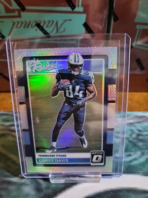 2017 Donruss Optic The Rookies Silver #3 Corey Davis Titans WR | eBay