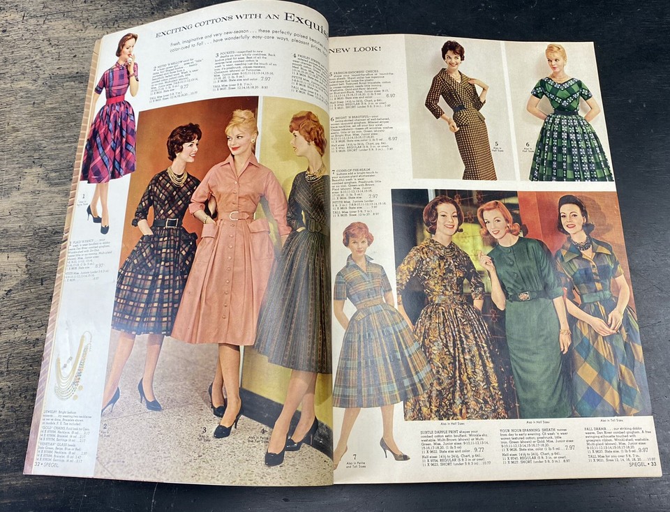 1960 Spiegel The Golden Book Fall & Winter Catalog SC Book | eBay
