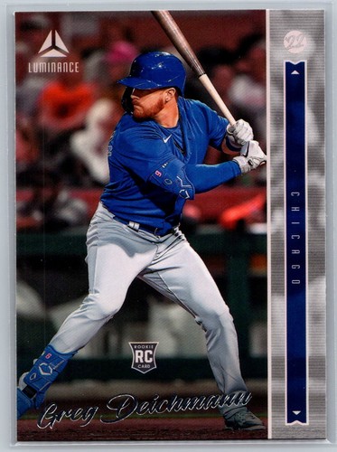 2022 Panini Chronicles Luminance Baseball #2 Greg Deichmann RC Chicago ...