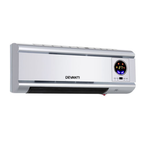 Devanti CWH-2000-GY Ceramic 2000W Wall Mount Panel Heater for sale ...