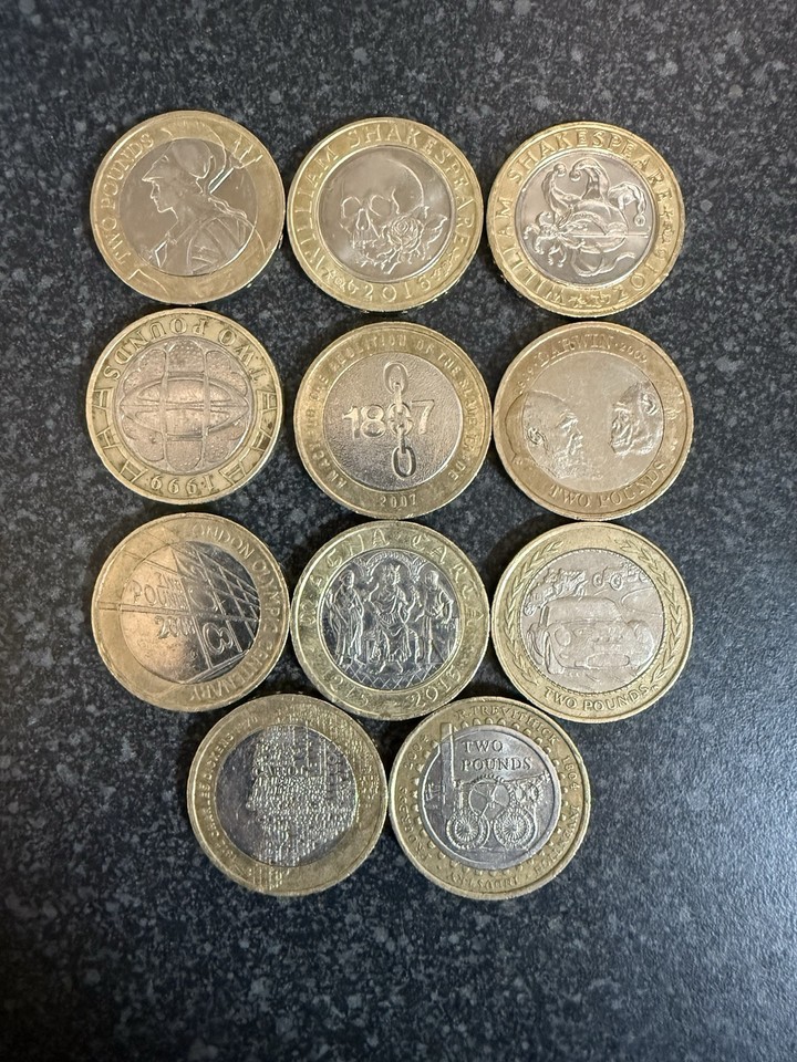 2 Pound Coins Rare Collection For SALE SALE. 11 Coins Set SALE | eBay UK