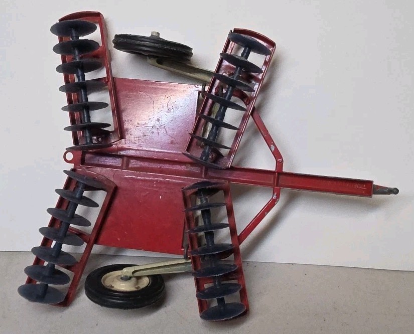 Tru-Scale International Harvester H-412 Disc Harrow 1960s Diecast 1:16 ...