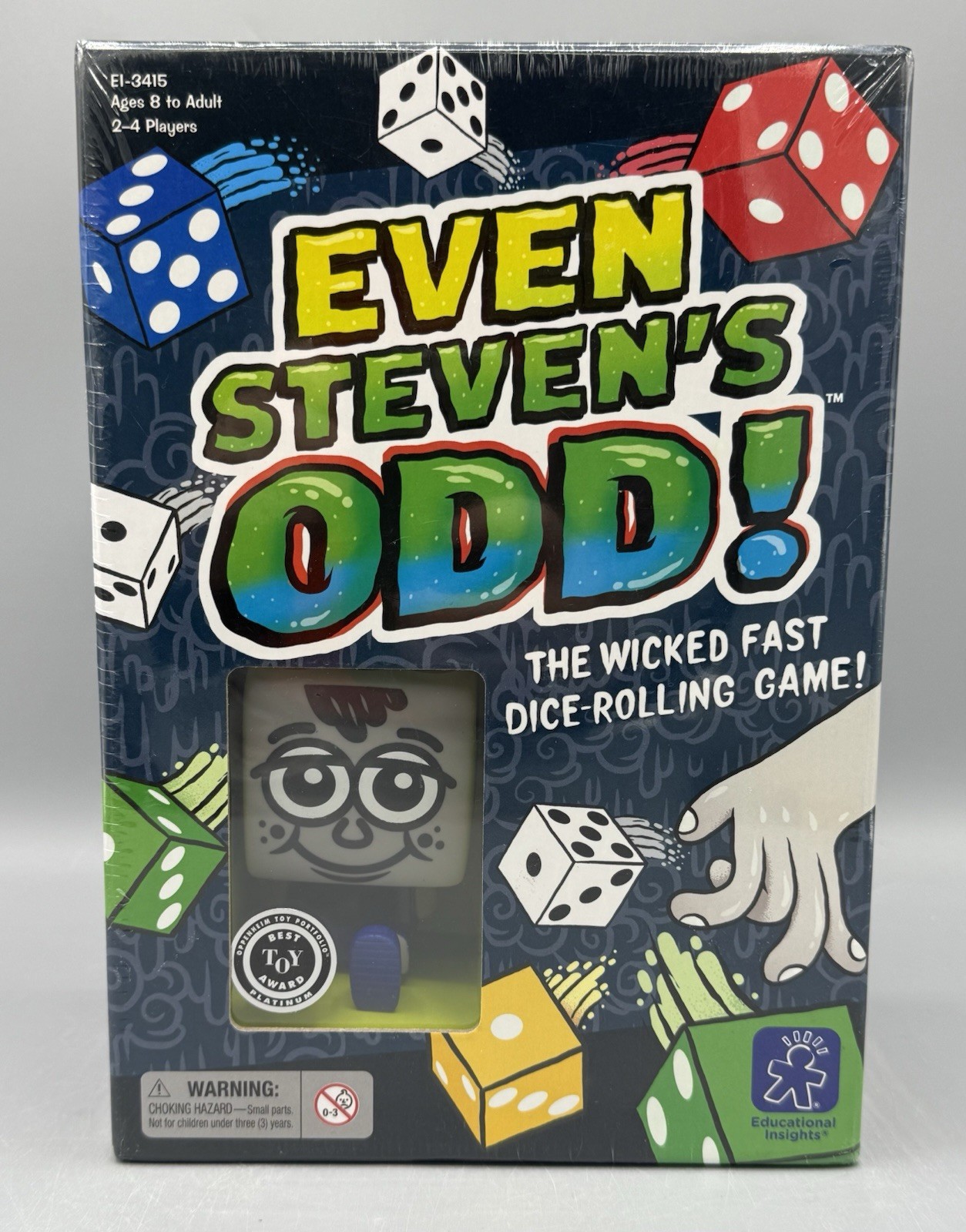 Even Stevens Odd Game Insight Wicked Fast Dice-Rolling New W/ PACKAGE ...