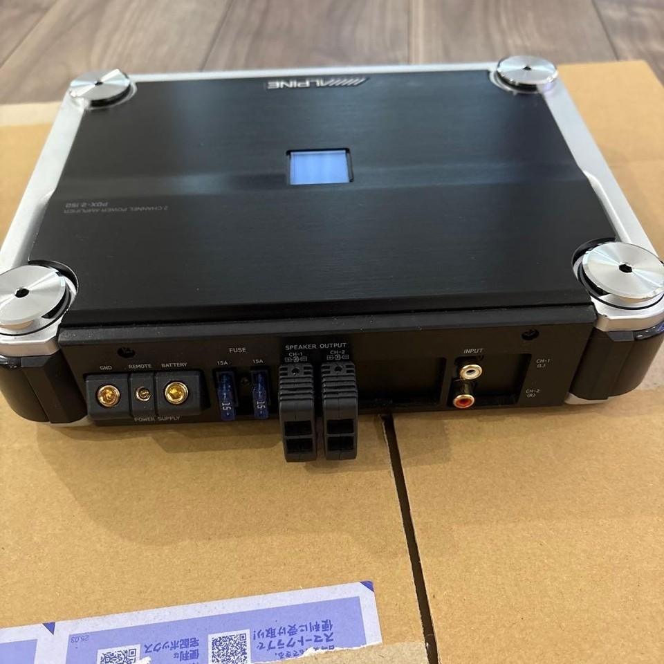 Alpine PDX-F4 4-Channel Car Amplifier Digital Power Amp Tested From ...