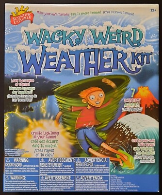 WACKY WEIRD WEATHER KIT By SCIENTIFIC EXPLORER - NEW - VINTAGE From ...