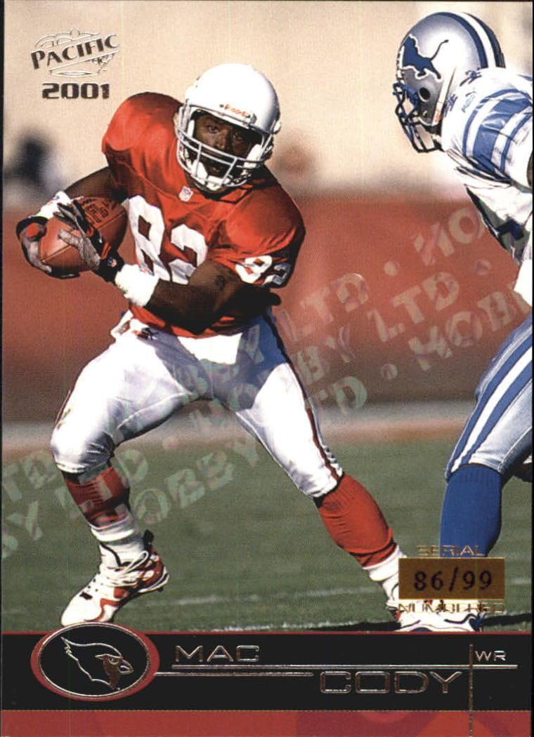 2001 Pacific - Mac Cody #2 Hobby LTD /99 for sale online | eBay