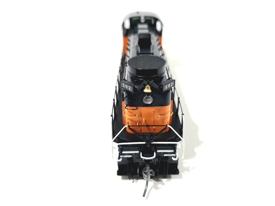 Division Point MILW Alco RSC-2 Milwaukee Road #592 HO Brass Model #DP ...