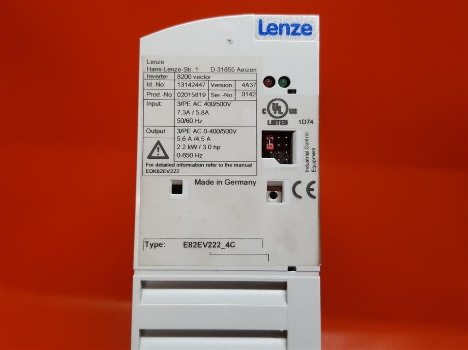 Lenze E82EV222K4C / E82EV222_4C - 2.2 KW Frequency Inverter | eBay