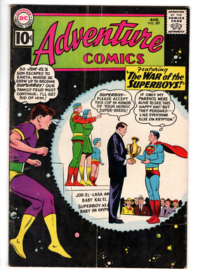 ADVENTURE COMICS #287 (1961) - GRADE 5.0 - DC 1ST APP DEV-EM BIZARRO ...