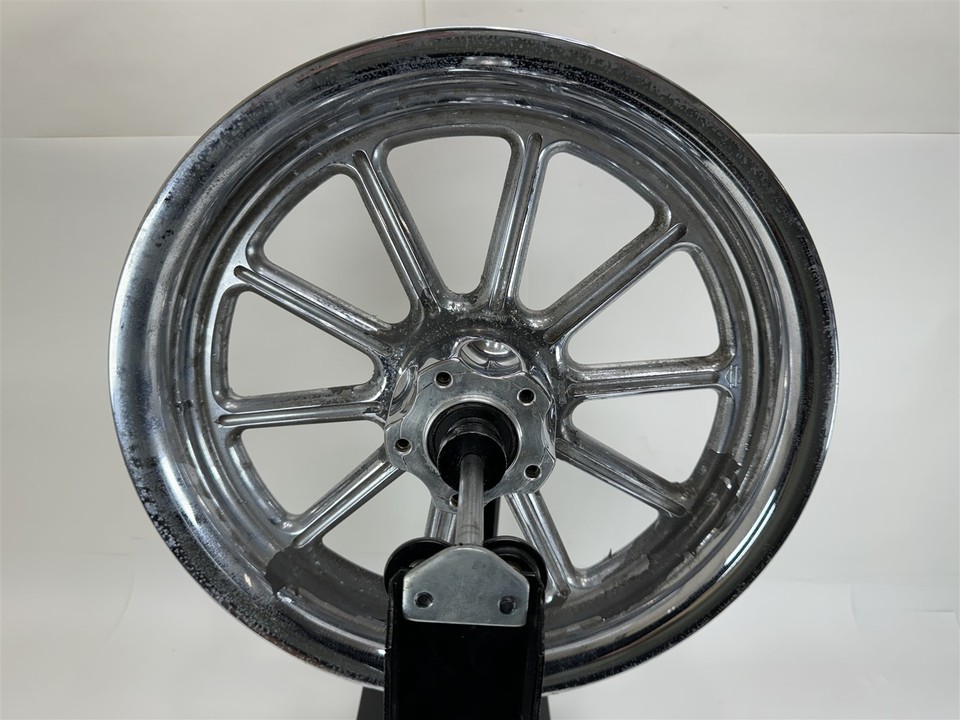 Harley-Davidson Revolver 10 Spoke Chrome Front Wheel 16x3 | eBay