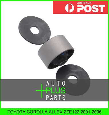 Fits TOYOTA COROLLA ALLEX ZZE122 Rubber Bush Diff Differential Mount ...