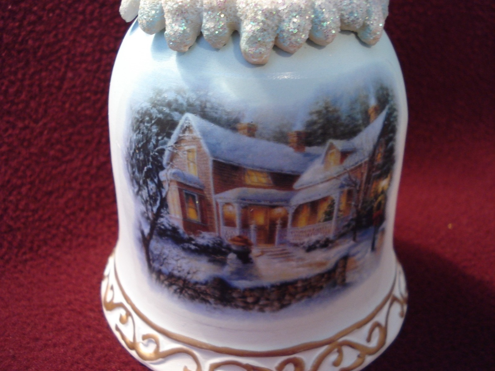 tii Collections Christmas Porcelain/Resin Bell Santa Tree X0271 | eBay