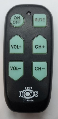 Original Easy Mote DT-R08BC Backlit Big Button Remote Control | eBay