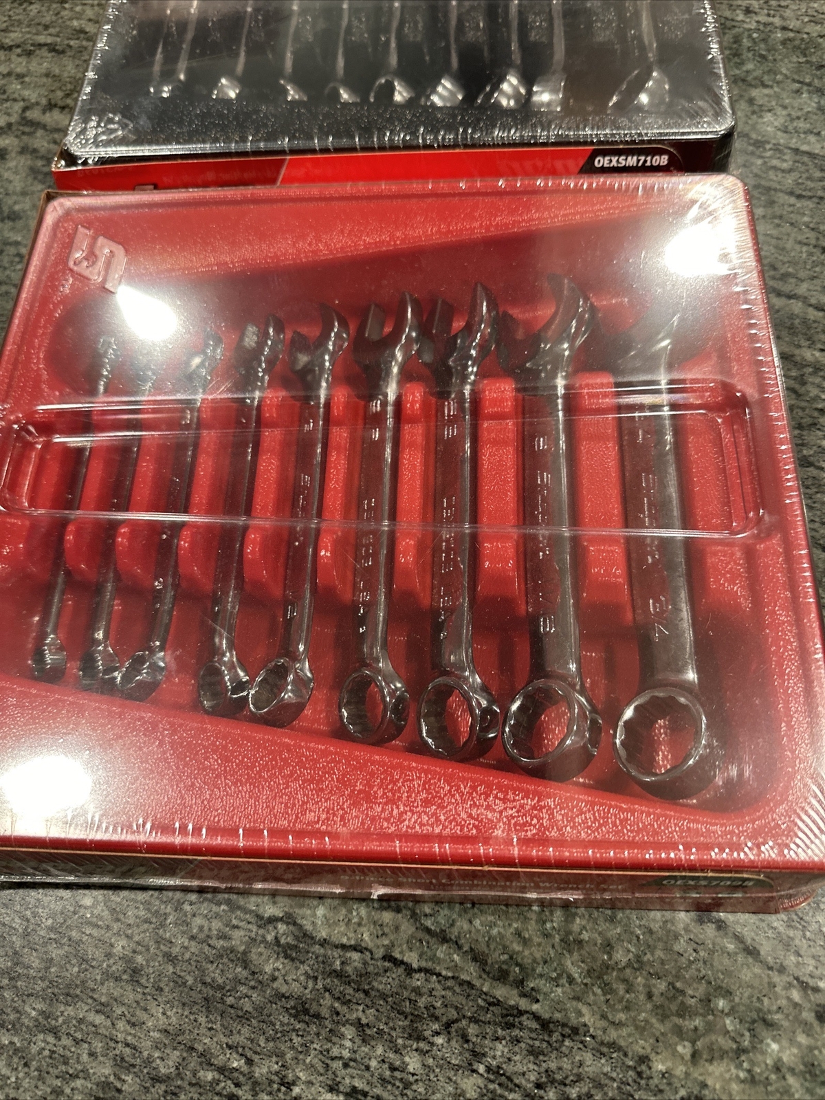 Snap-On combo short wrench set deal oexsm710b, oexs709b 5/16-3/4, 10 ...