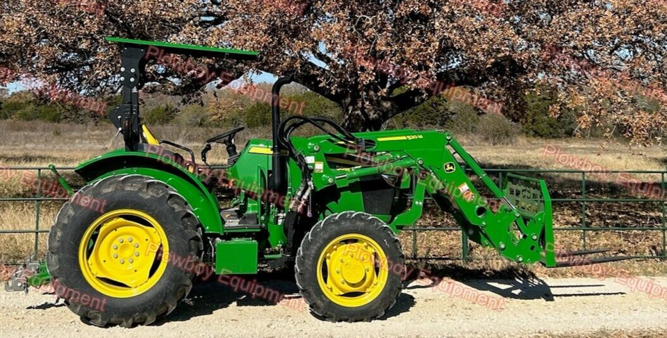 Green Metal Canopy for John Deere Tractor ROPS W/ Brackets Size 46.5" x ...