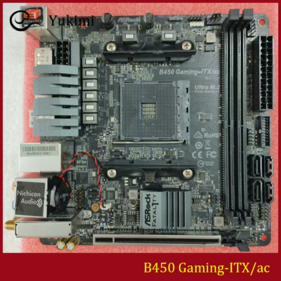 FOR ASROCK B450 Gaming-ITX/ac DDR4 *2 64GB HDMI 2.0 Mini-ITX ...