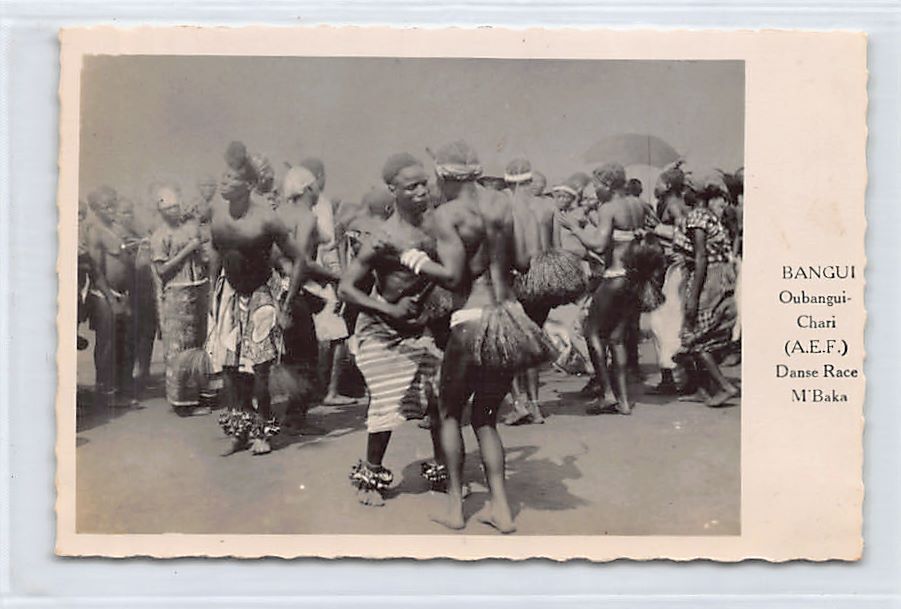 Central African Republic - M'Baka dance - Publ. Mr Balard | eBay