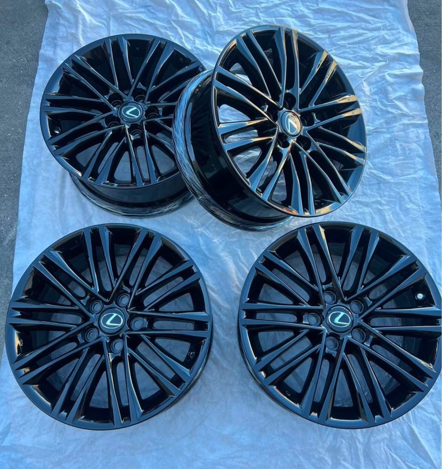 17” Lexus ES350 ES300 ES 350 ES 300 ES250 ES 250 Black Wheels Rims ...