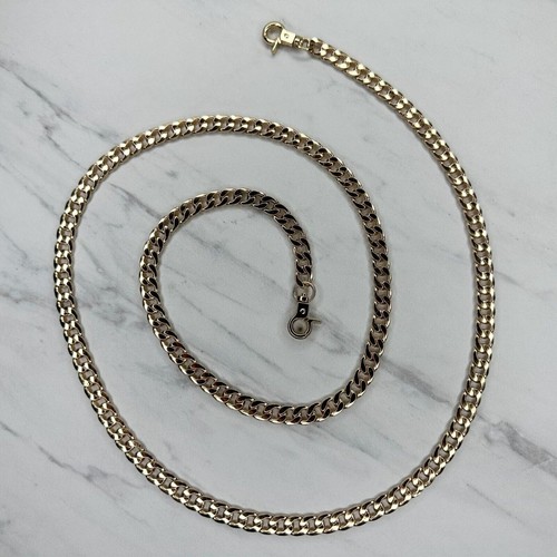 Gold Tone Flat Chain Link Purse Handbag Bag Replacement Strap | eBay