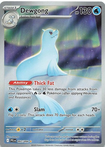 Dewgong - Phantasmal Flames (PFL) - 97/94 Full Art | eBay