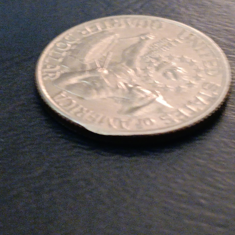 Rare US 1776-1976 Bicentennial Quarter No Mint Mark with Obvious Flaw | eBay