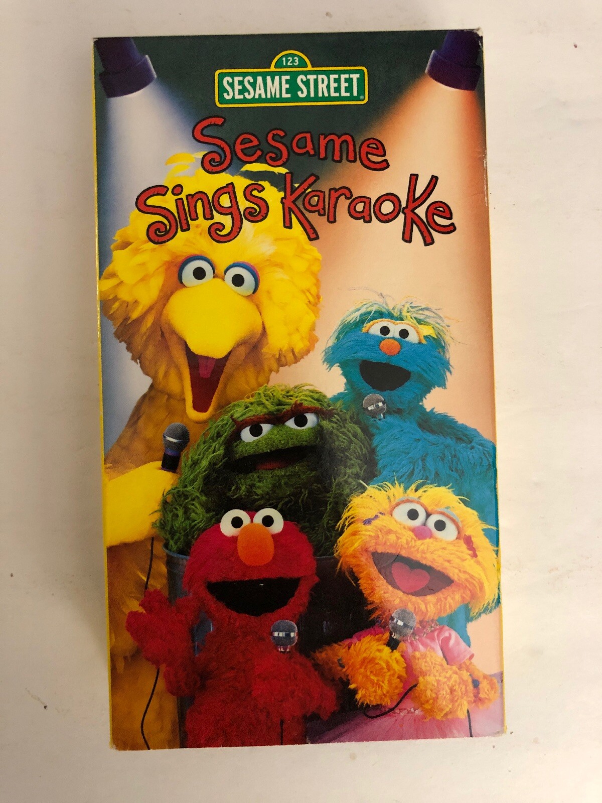 Sesame Street SESAME SINGS KARAOKE VHS VIDEO-#LV-55727-RARE VINTAGE ...