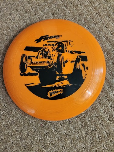 Wham-O Super Flyer Frisbee 180 Grams, Color Orange With Black ...
