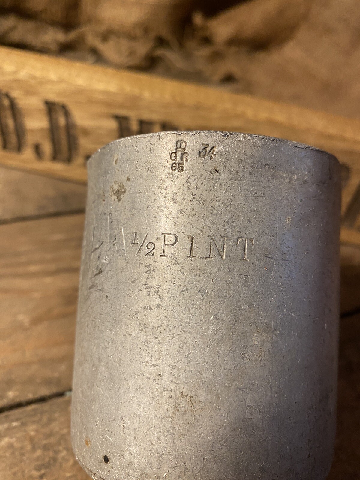 royal navy ww2 rum mug ration Rare Aluminium | eBay UK