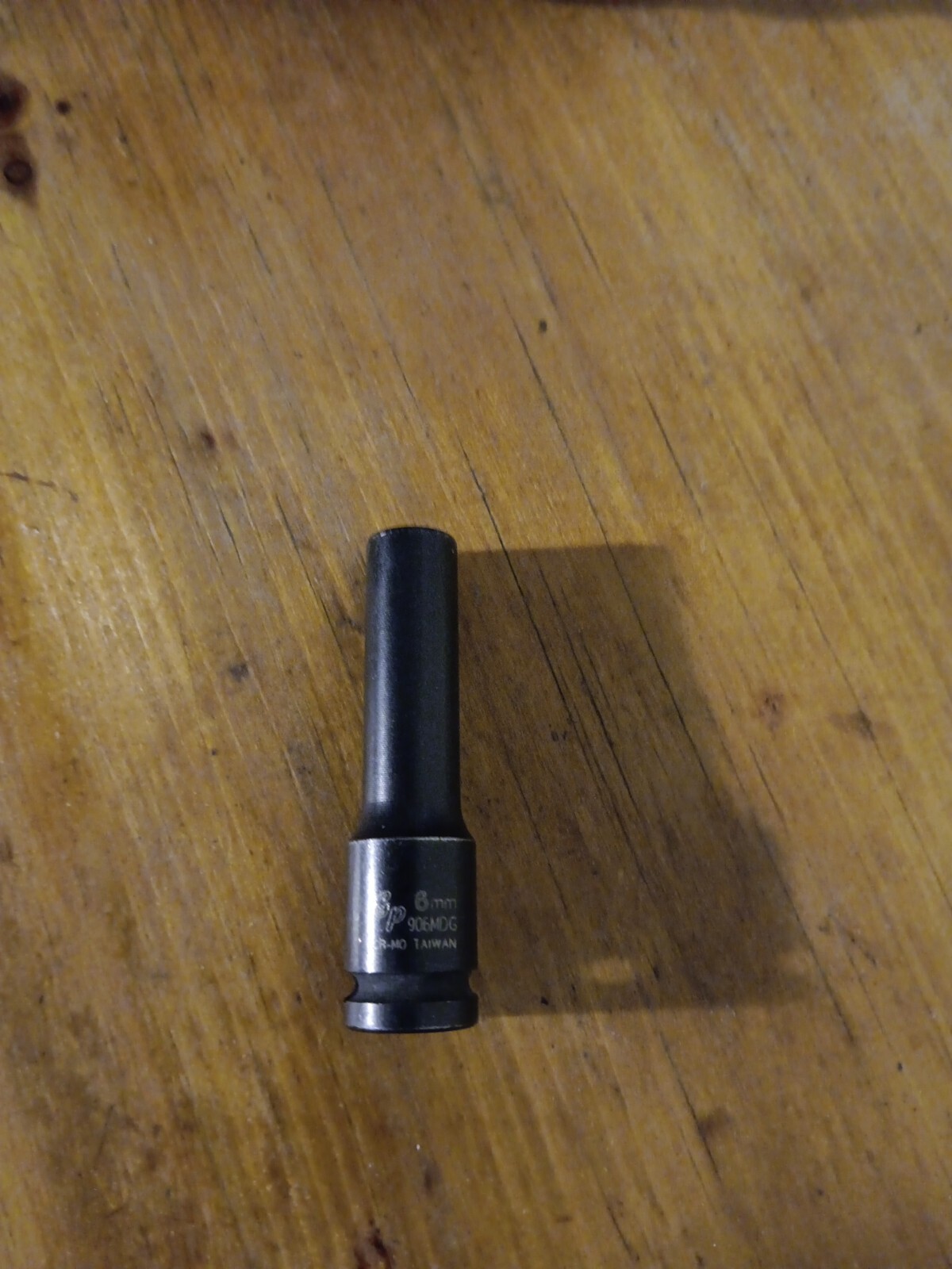 Grey Pnuematic 1/4 Drive 6pt 6mm Magnetic Deep Impact Socket 906MDG | eBay