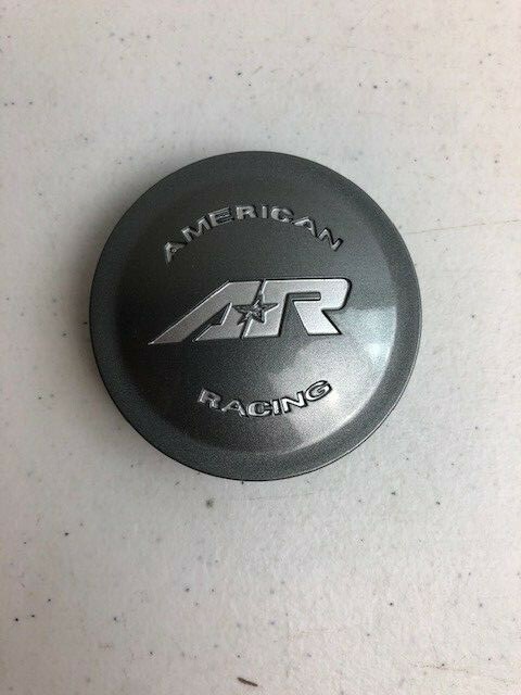 AR American Racing Wheels Grey Custom Wheel Center Caps Set of 2 ...
