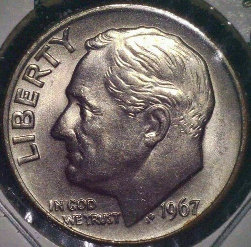 1967-P Roosevelt Dime - GEM BU - VERY HIGH GRADE - Free Shipping | eBay